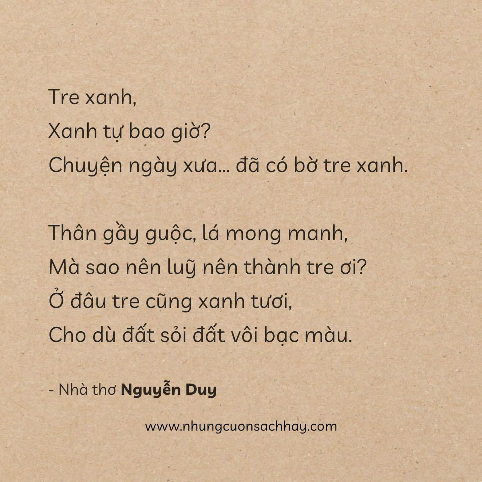 Bài thơ: Tre Việt Nam - Nguyễn Duy